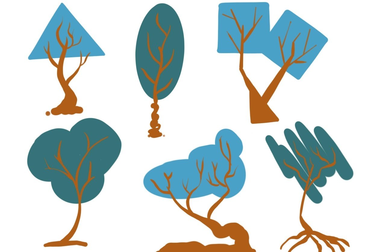 stylish trees | Skillshare Student Project