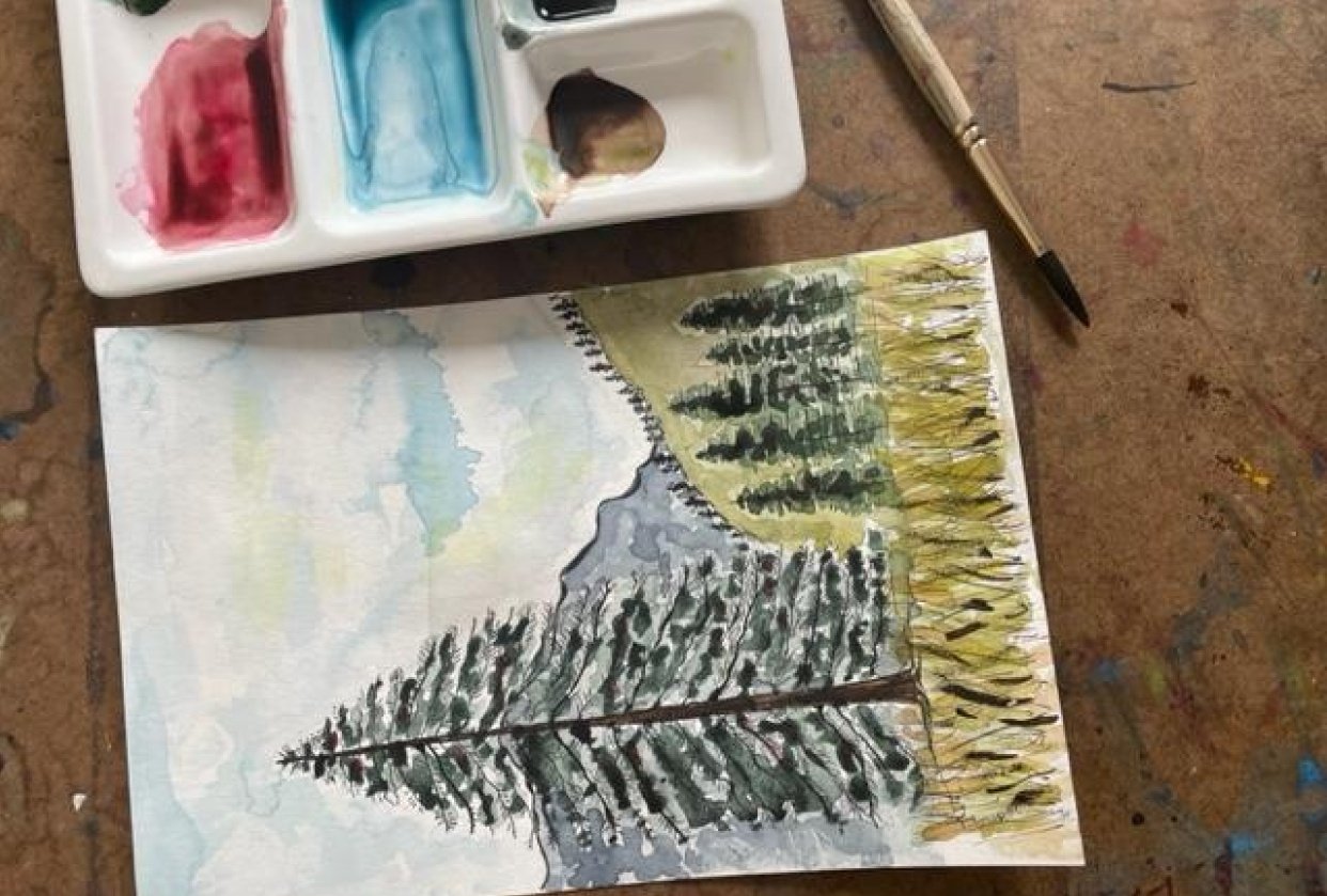 Pine Trees | Skillshare Student Project