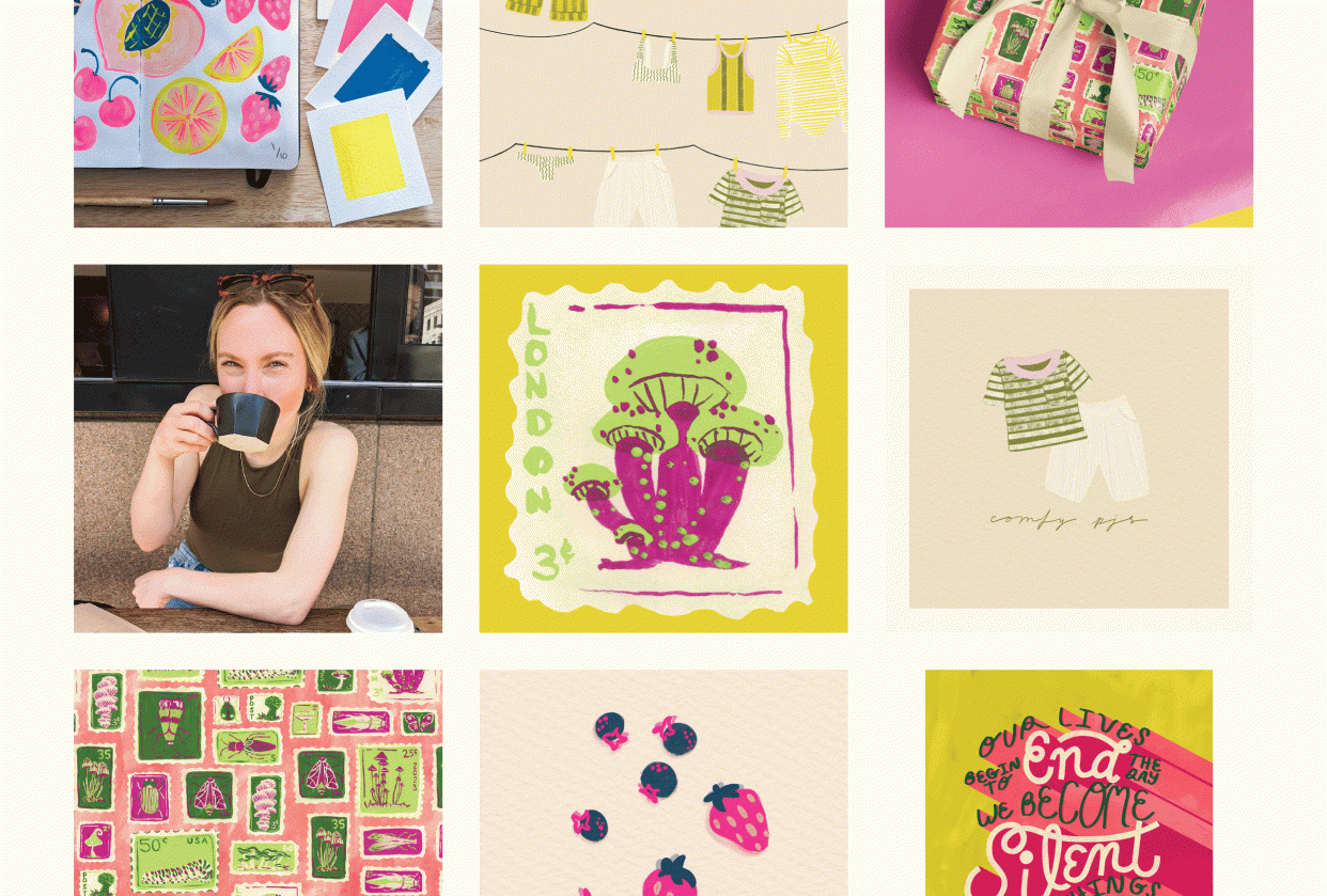 3x3 Instagram Grid | Skillshare Student Project