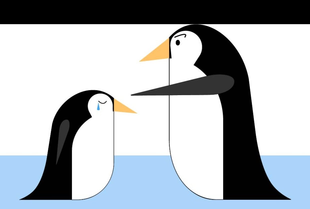 accusing penguin | Skillshare Student Project
