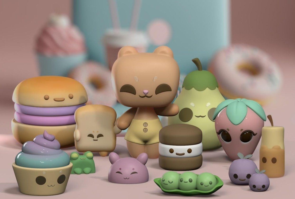 kawaii little world | Skillshare Student Project