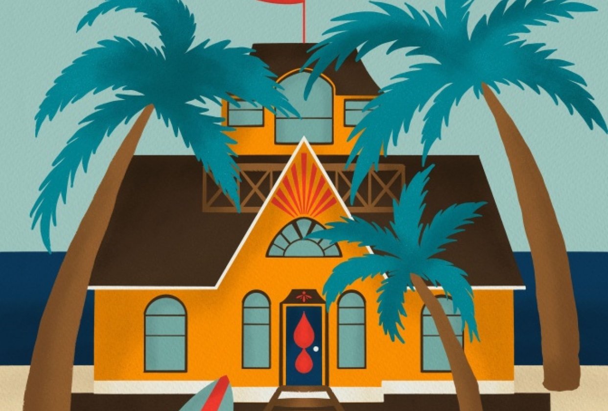 Dream Beach House | Skillshare Student Project