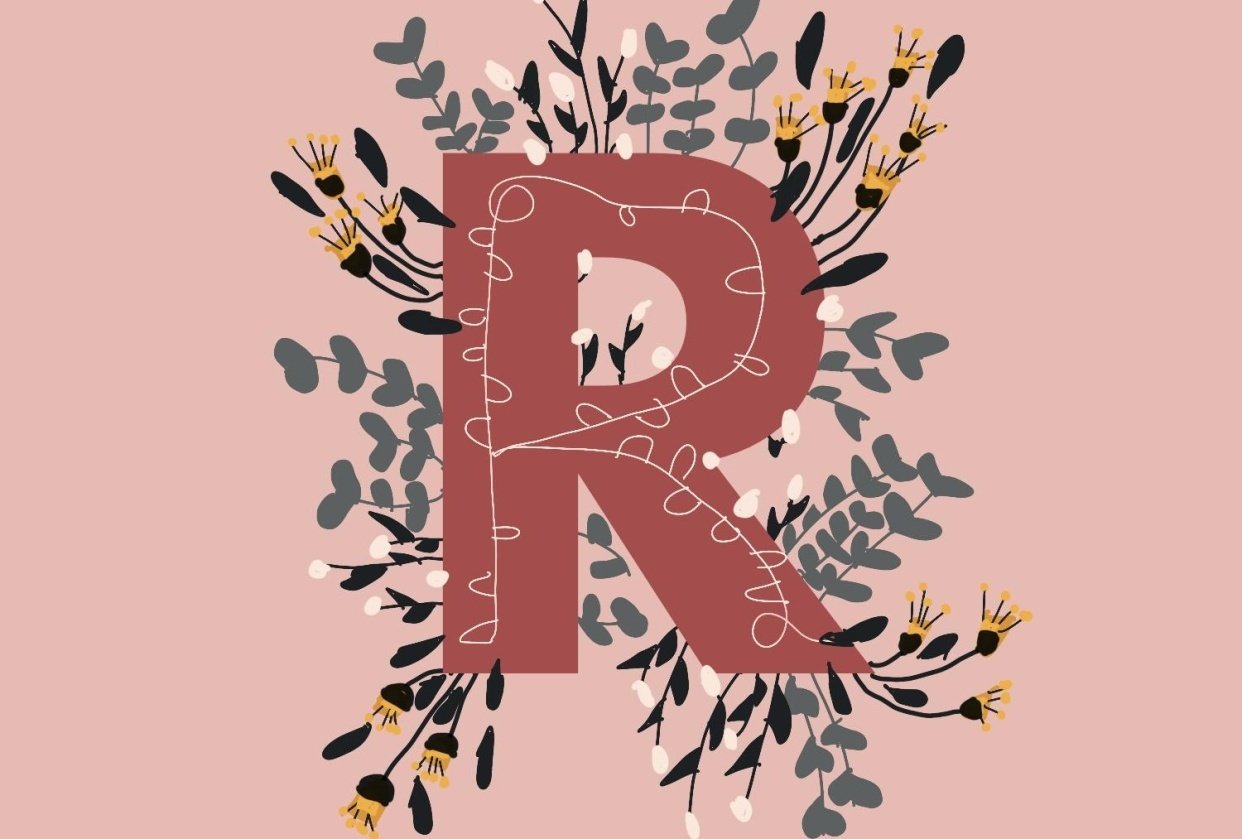 - Flower initial | Skillshare Student Project