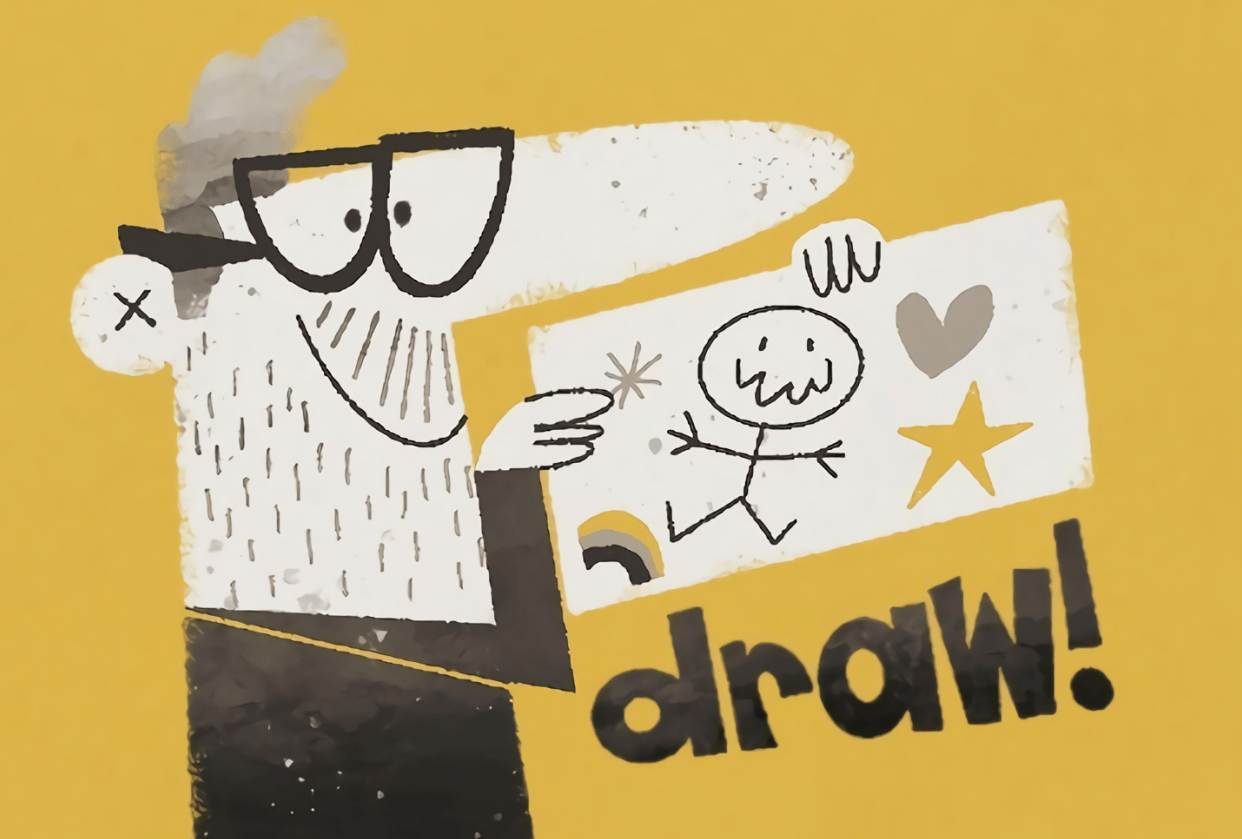 Expressive Mid-Century Styled Character-focused Illustrations in Procreate | Skillshare Student ...