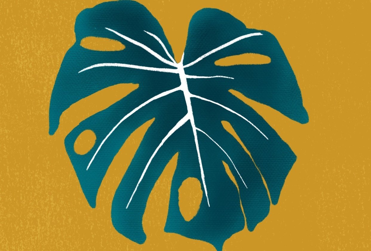 Tropical leaf | Skillshare Student Project
