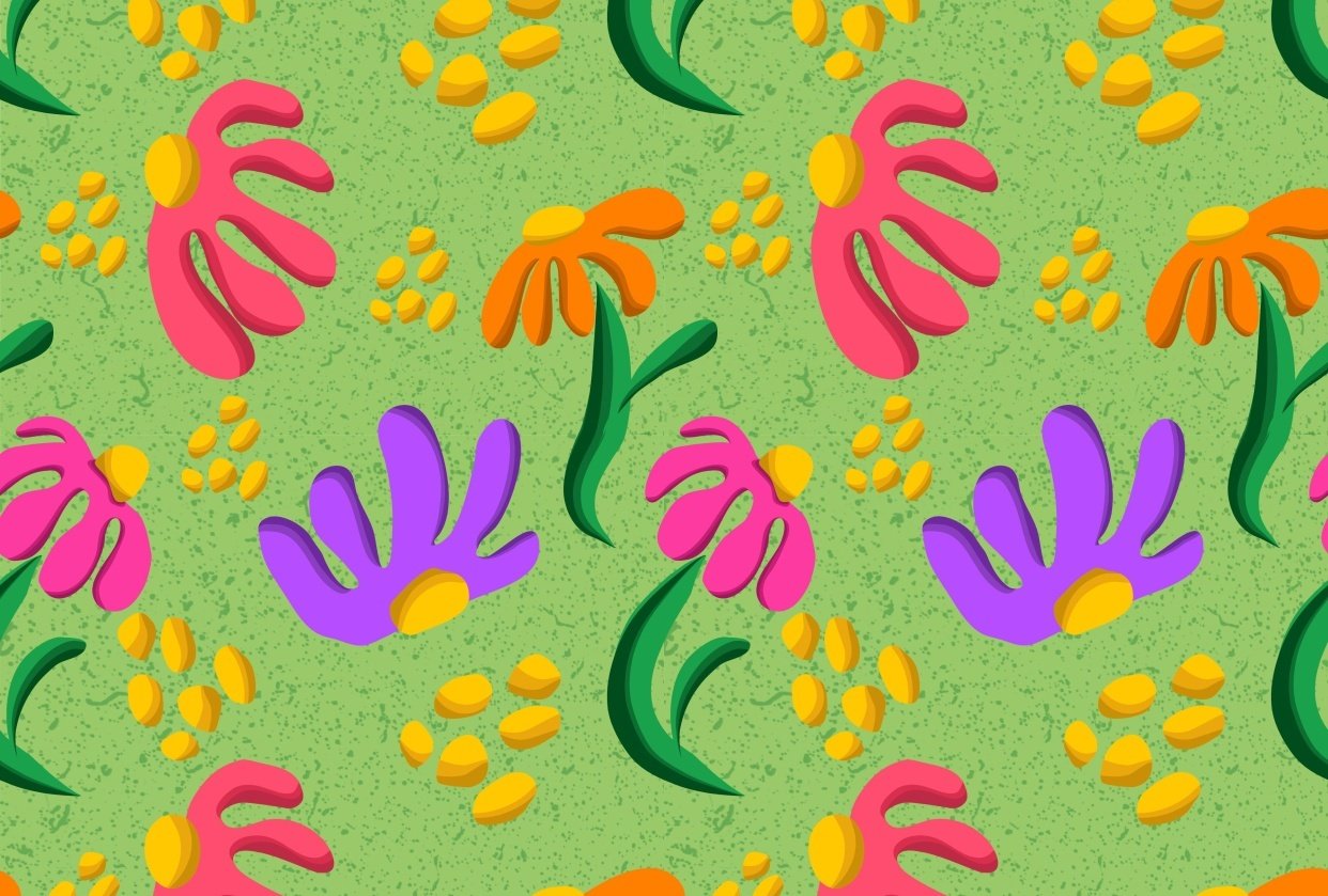 Flower Asset Pattern | Skillshare Student Project
