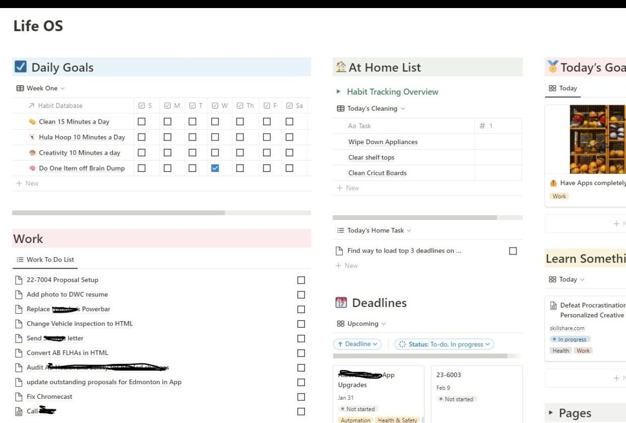 Life Dashboard | Skillshare Student Project