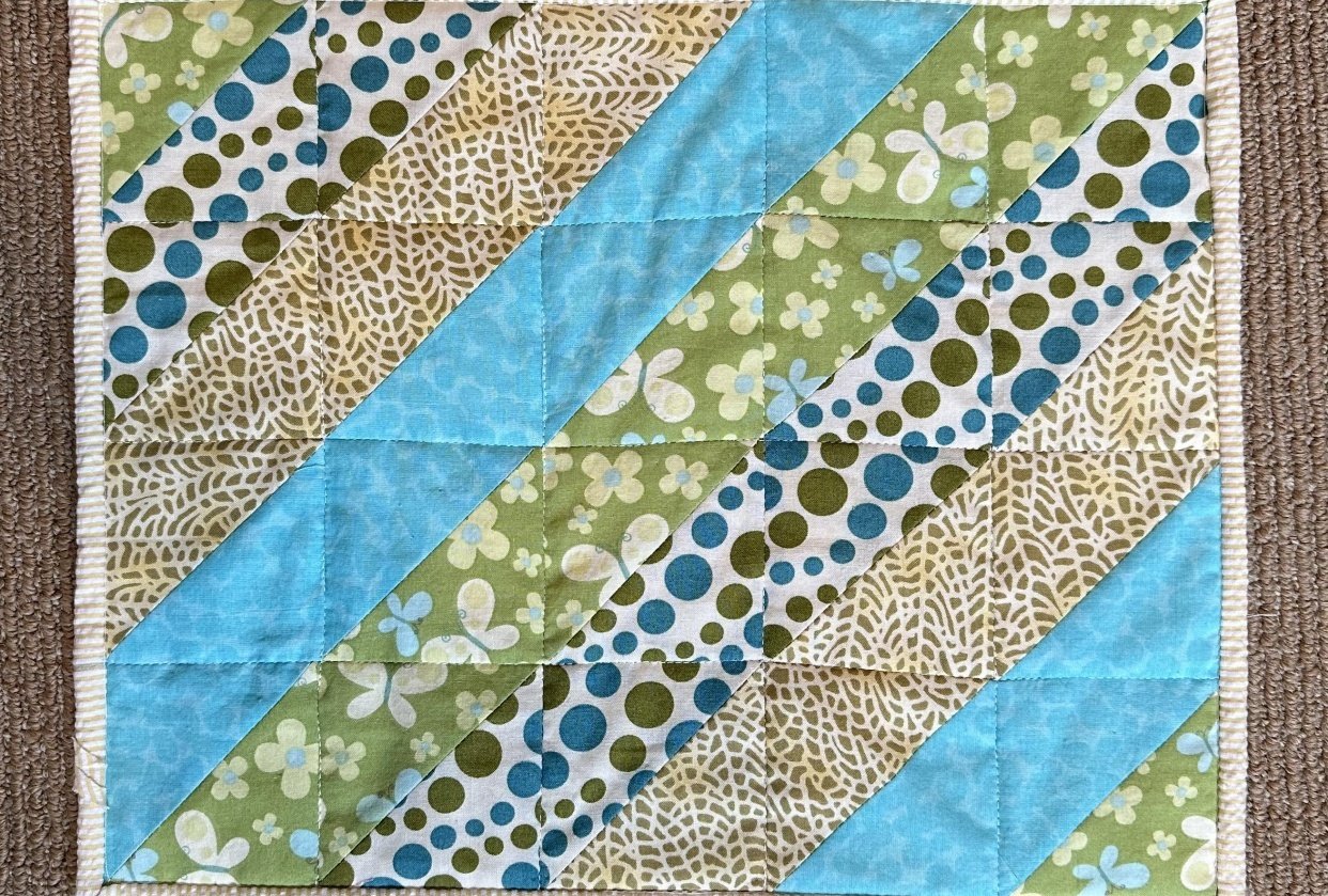 Striped Mini Quilt | Skillshare Student Project