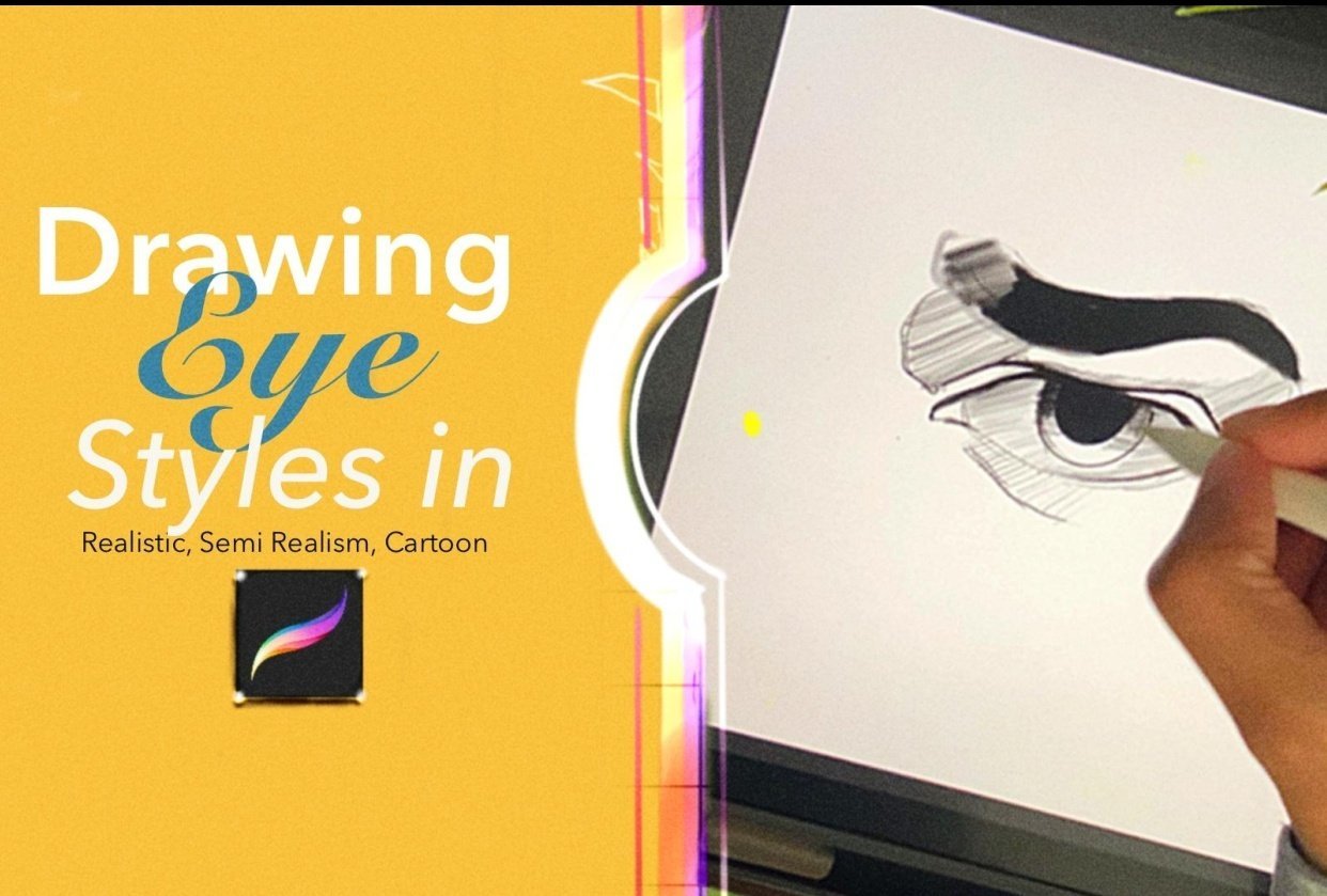 Drawing Realistic and Semi-Realistic Eyes Project | Skillshare Student ...