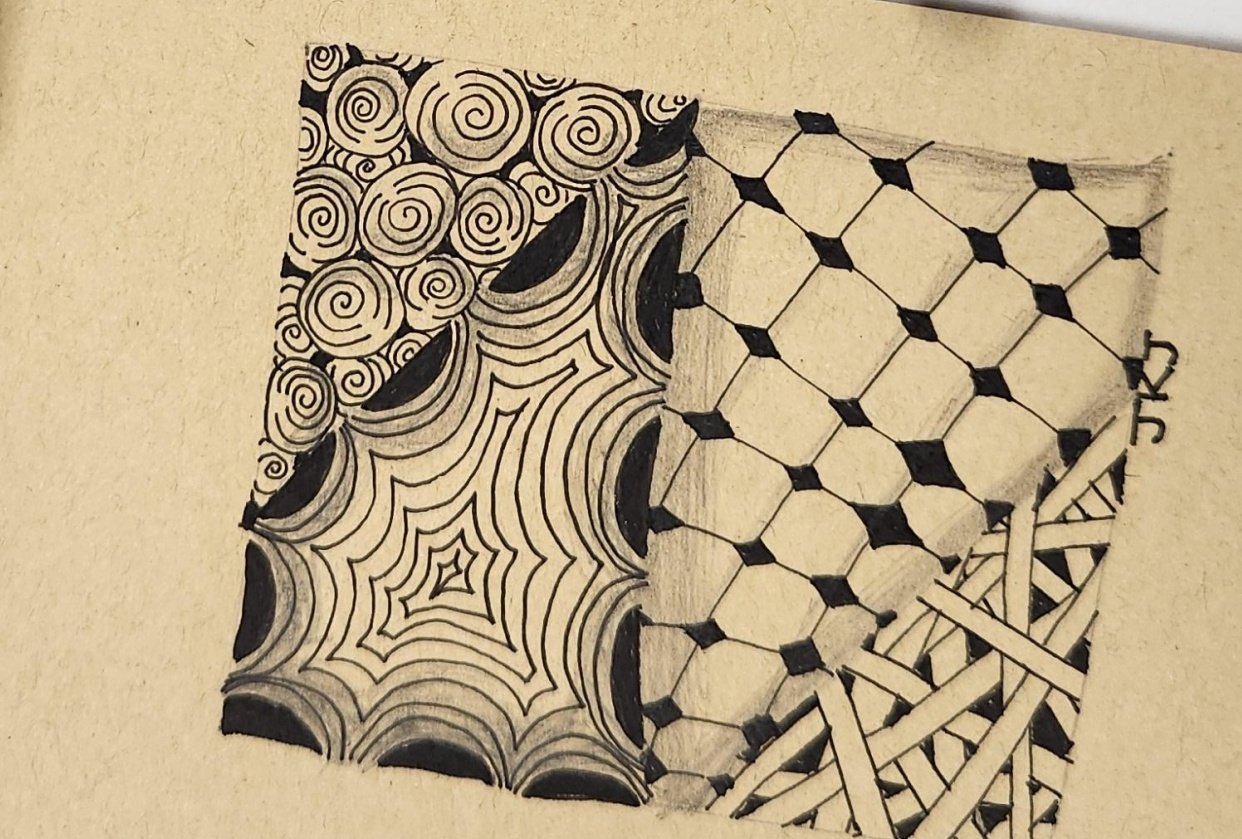 First Zentangle | Skillshare Student Project