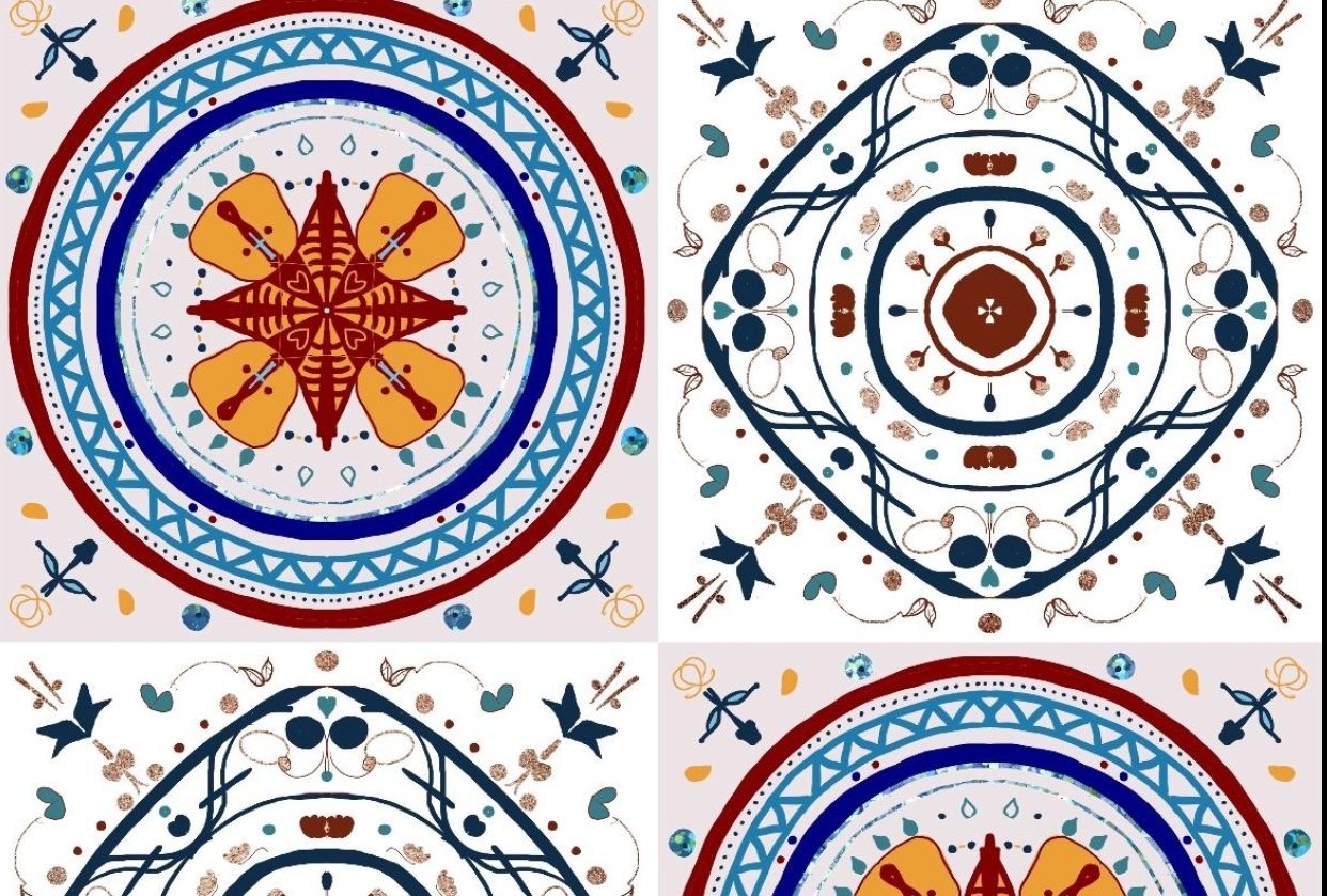 Repeat Pattern of Tile | Skillshare Student Project