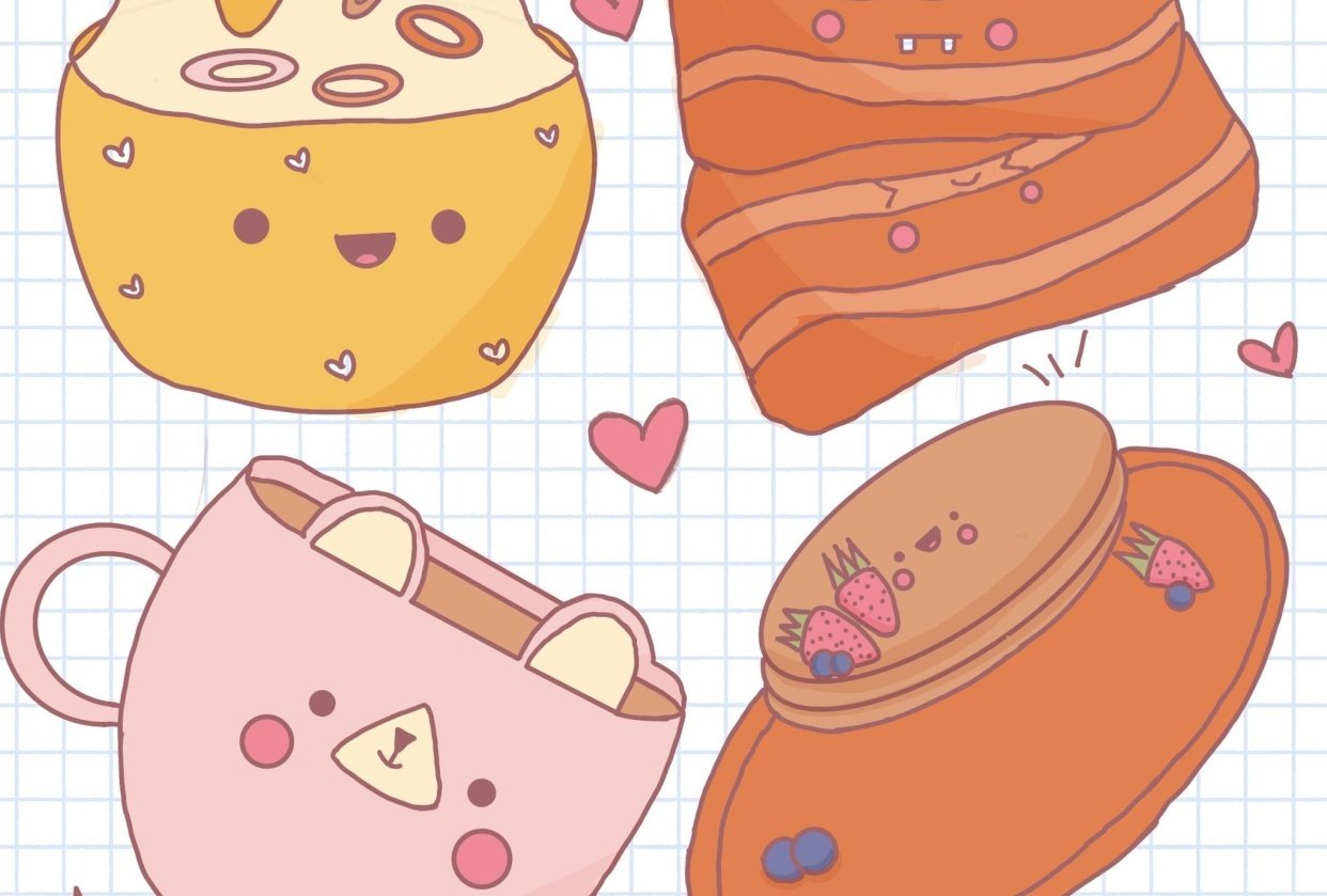 Cute and simple breakfast | Skillshare Student Project