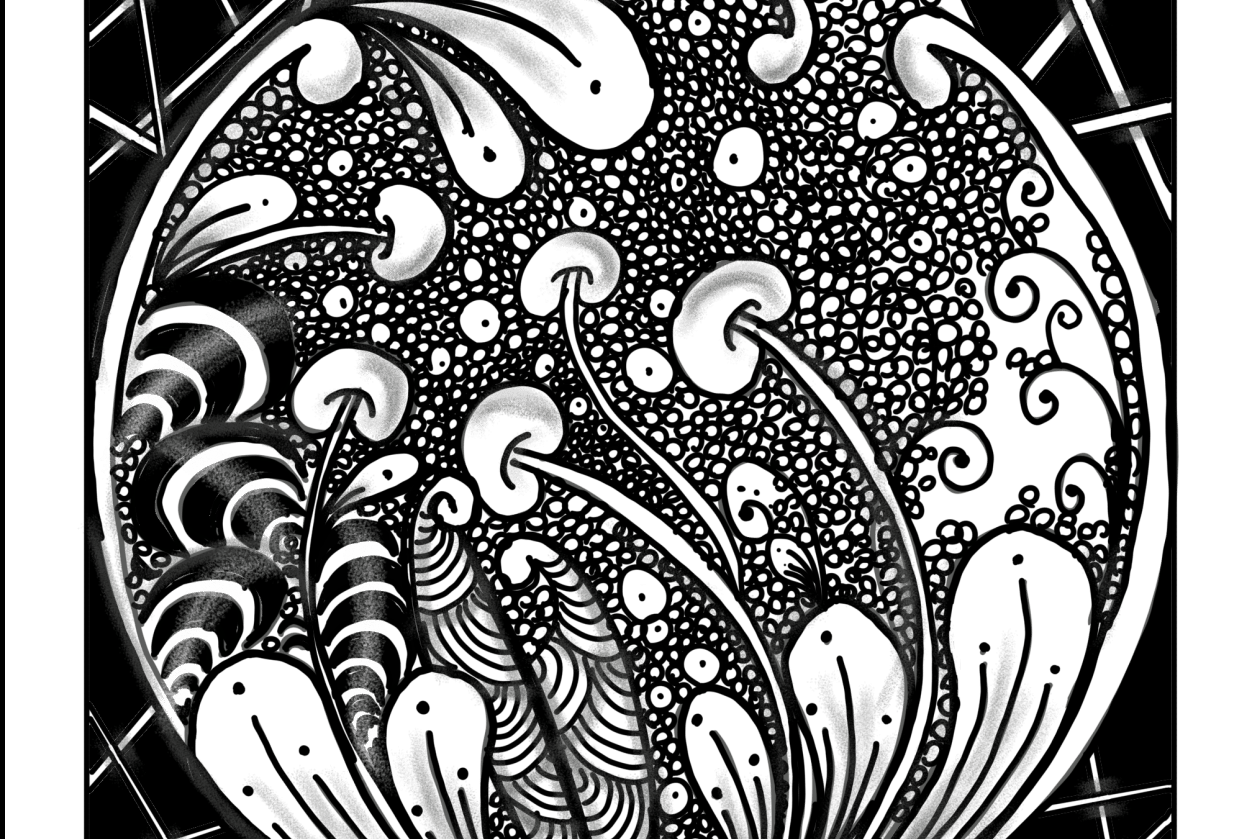 first zentangle ever :) | Skillshare Student Project