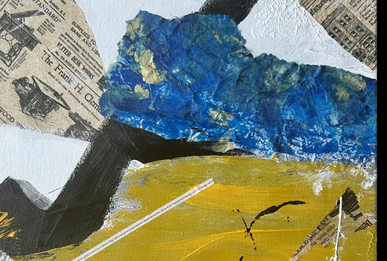 Mixed Media Collage | Skillshare Student Project