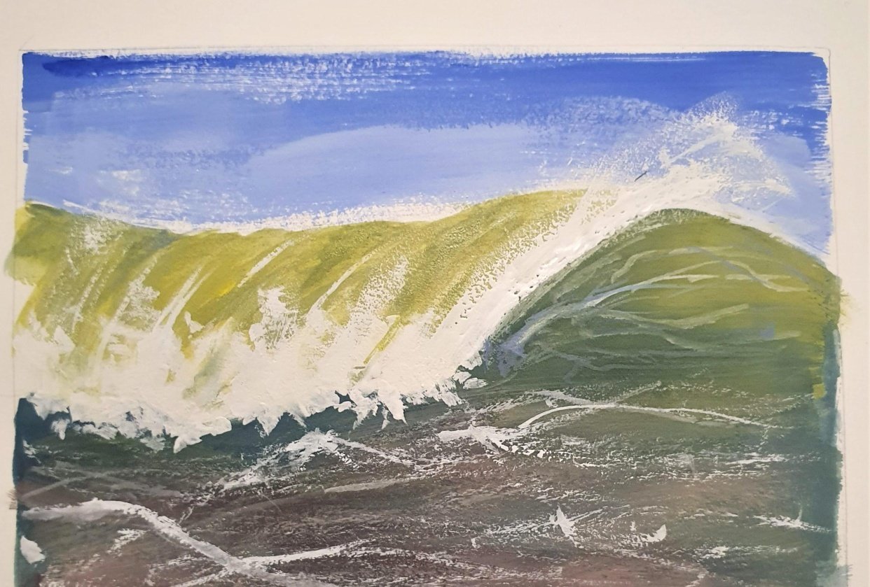 Wave practice w/ Sarah Burns | Skillshare Student Project