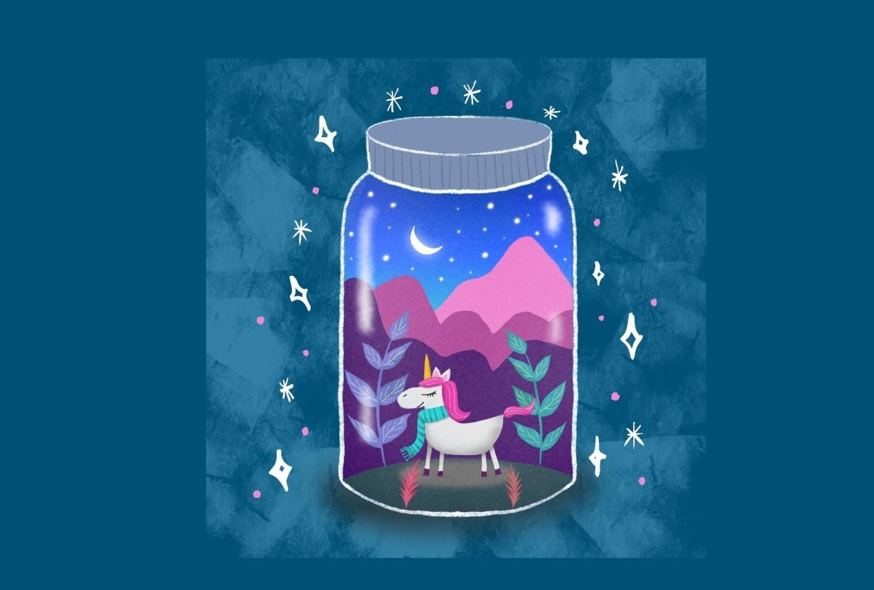 Unicorn jar | Skillshare Student Project
