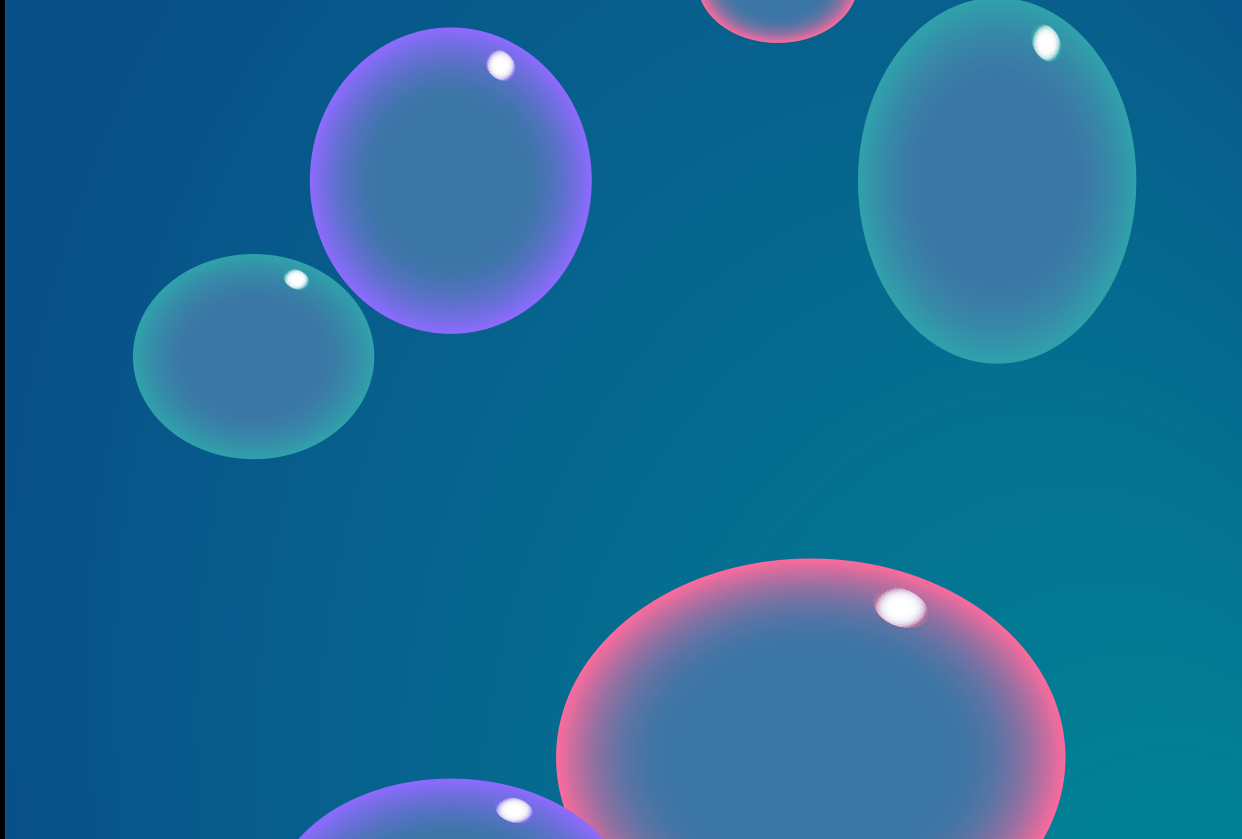 Neon Bubbles | Skillshare Student Project