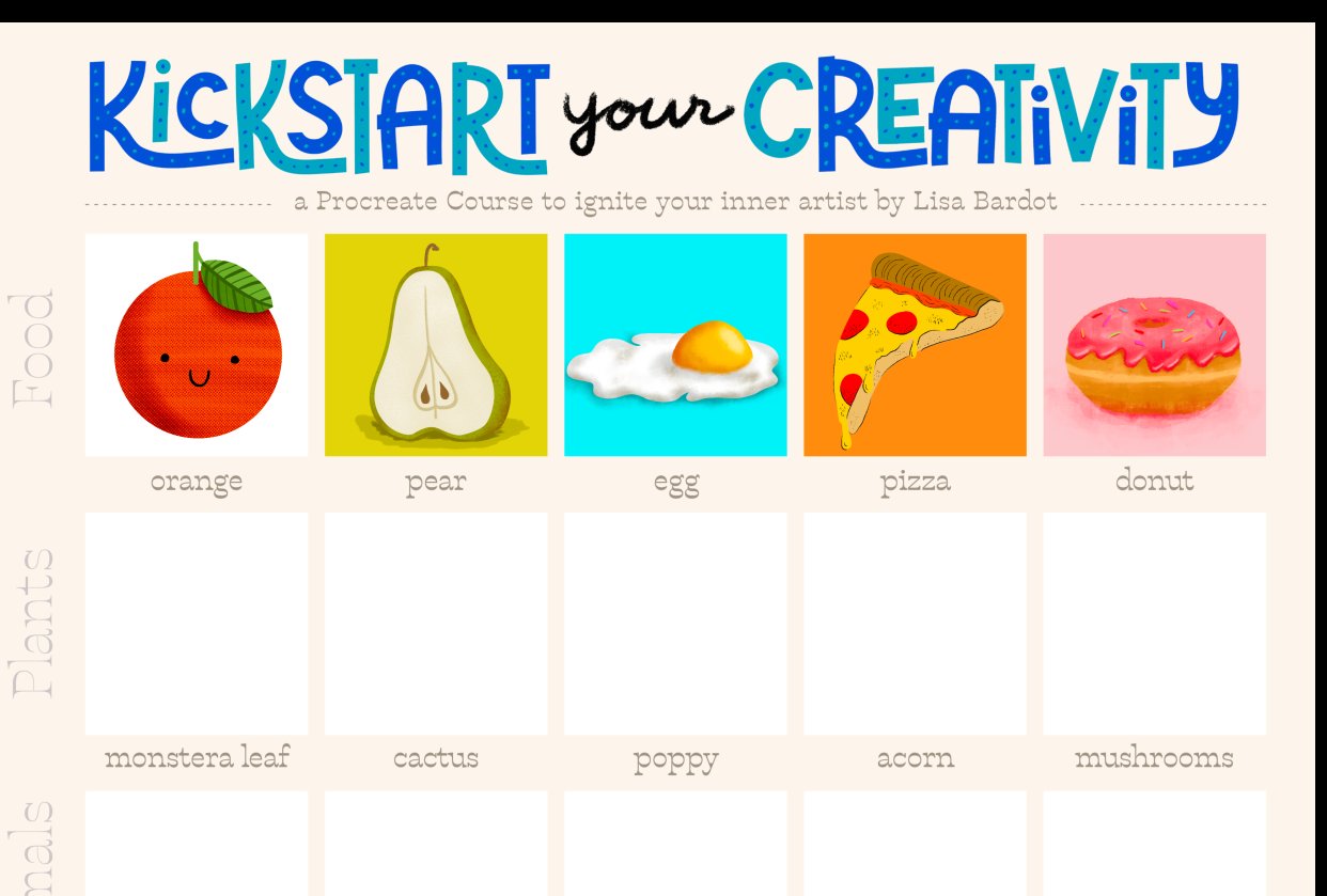 Kickstart Your Creativity - Week 1! | Skillshare Student Project