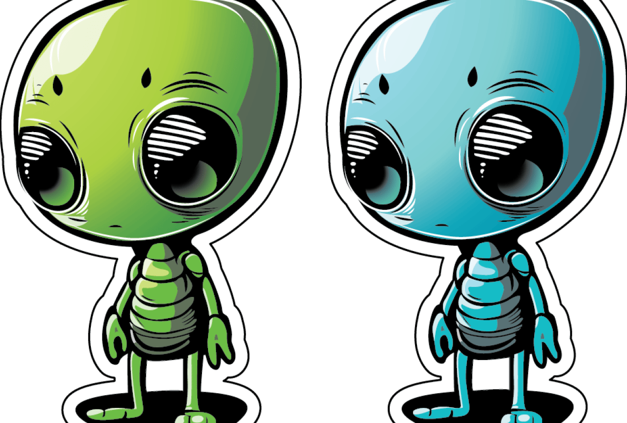 Before and After Lil Aliens | Skillshare Student Project