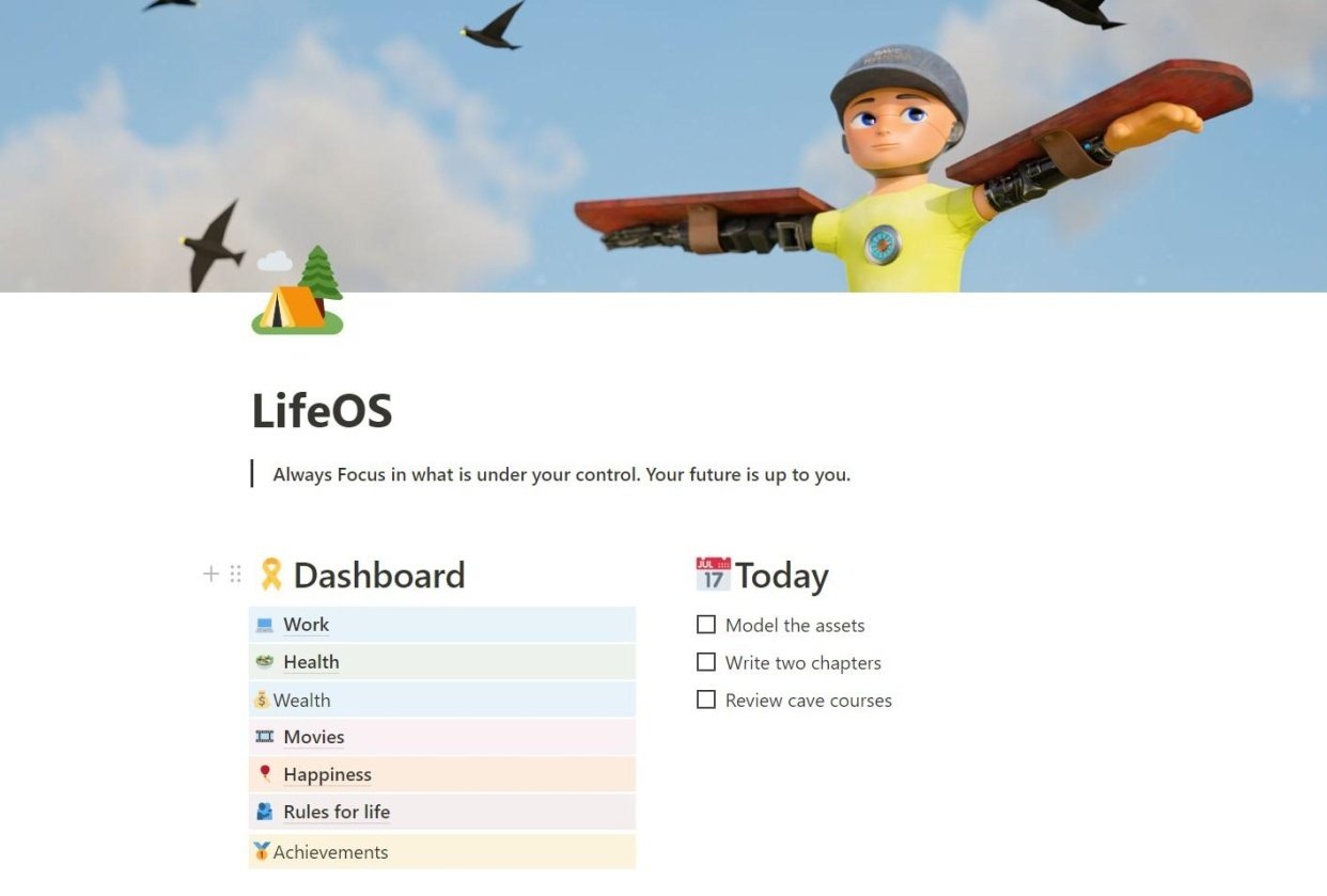 LifeOS | Skillshare Student Project