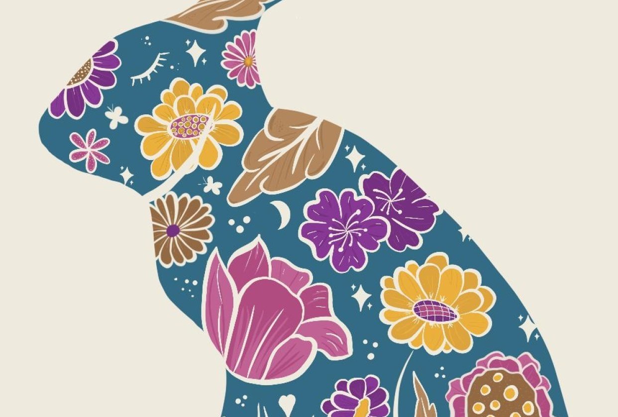 Hare silhouette | Skillshare Student Project