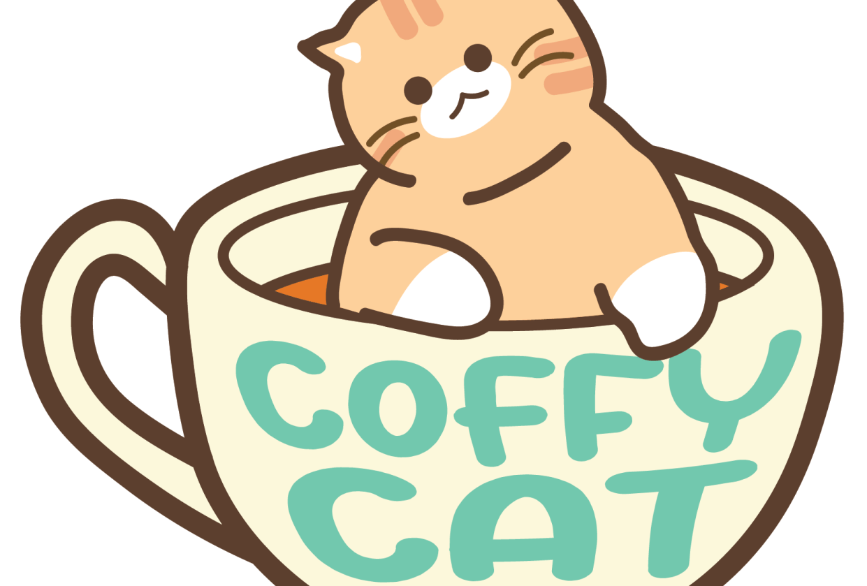 CoffY CAT sticker image | Skillshare Student Project