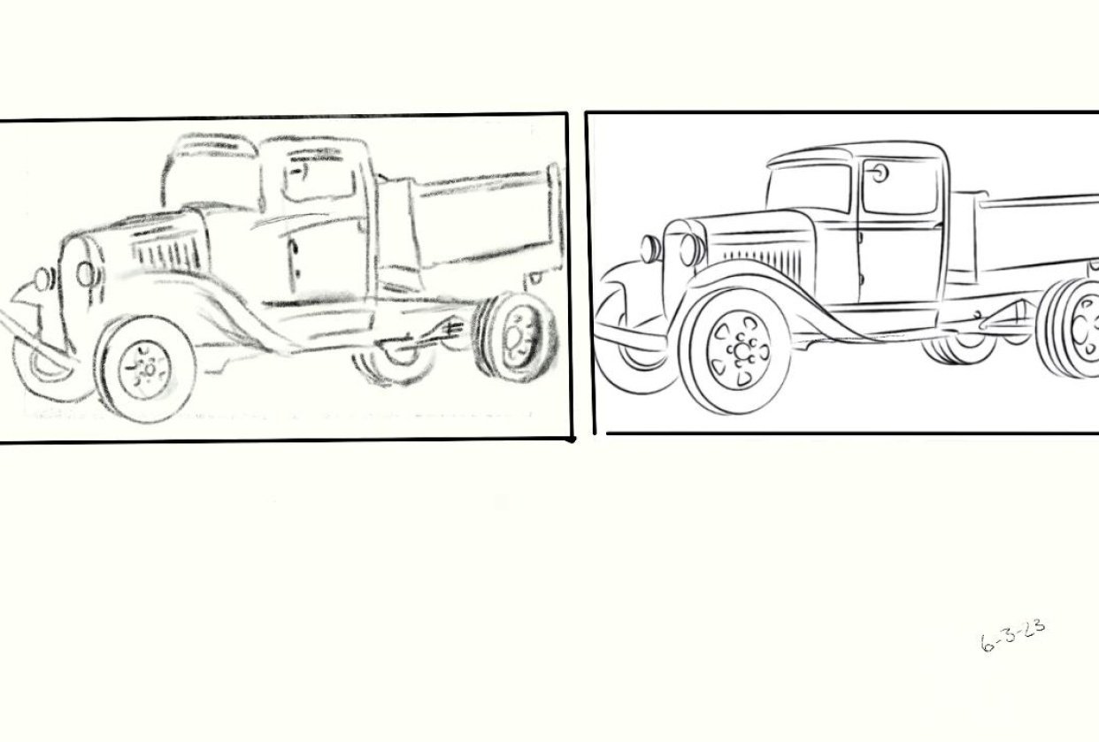 Truck study | Skillshare Student Project