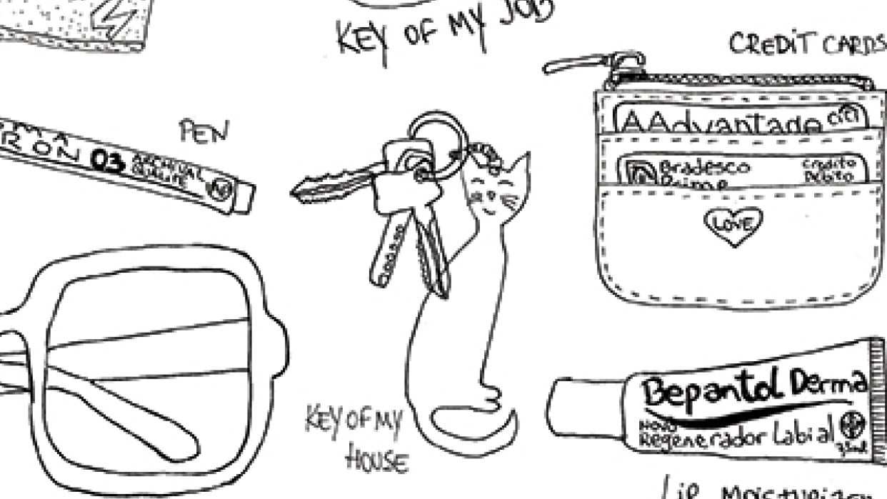 Stuff I have in my bag | Skillshare Student Project