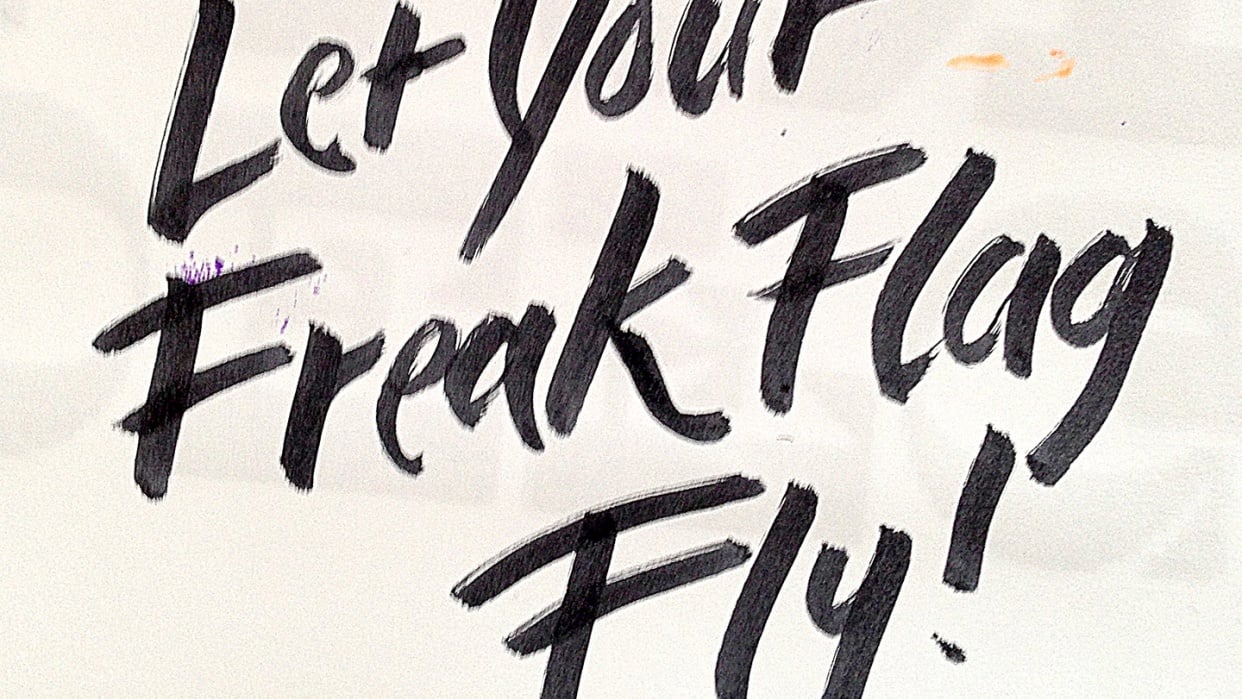 Let Your Freak Flag Fly | Skillshare Student Project
