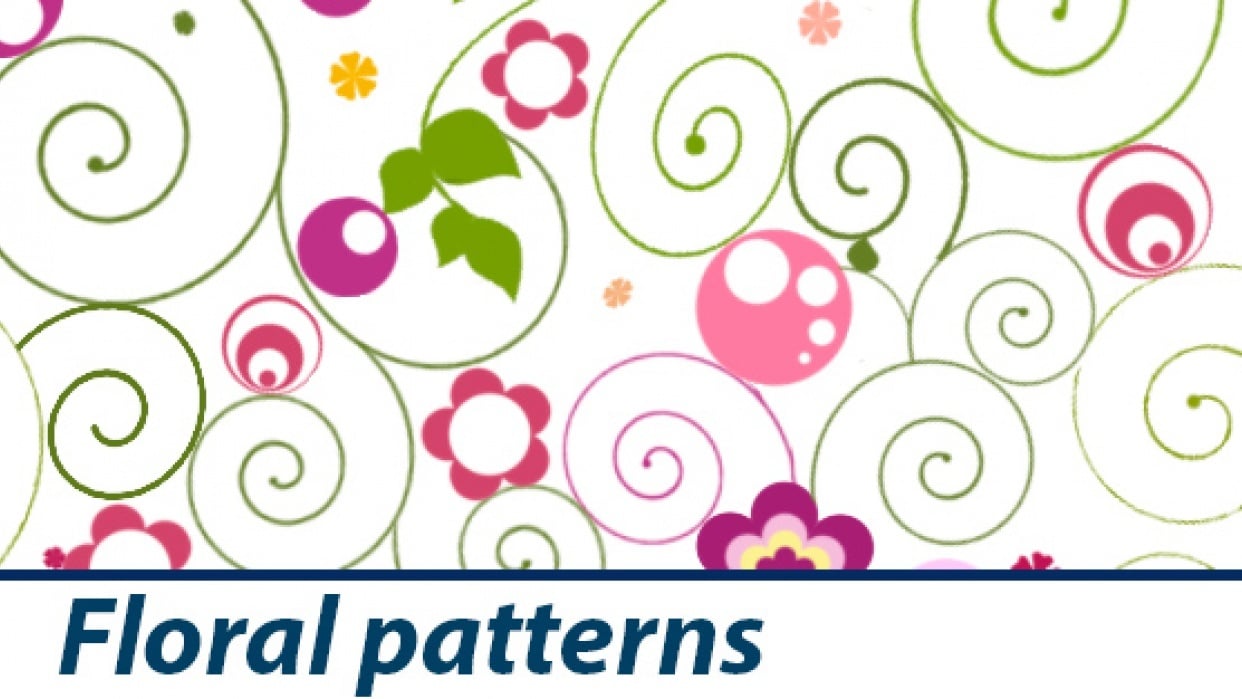 Floral seamless patterns | Skillshare Student Project