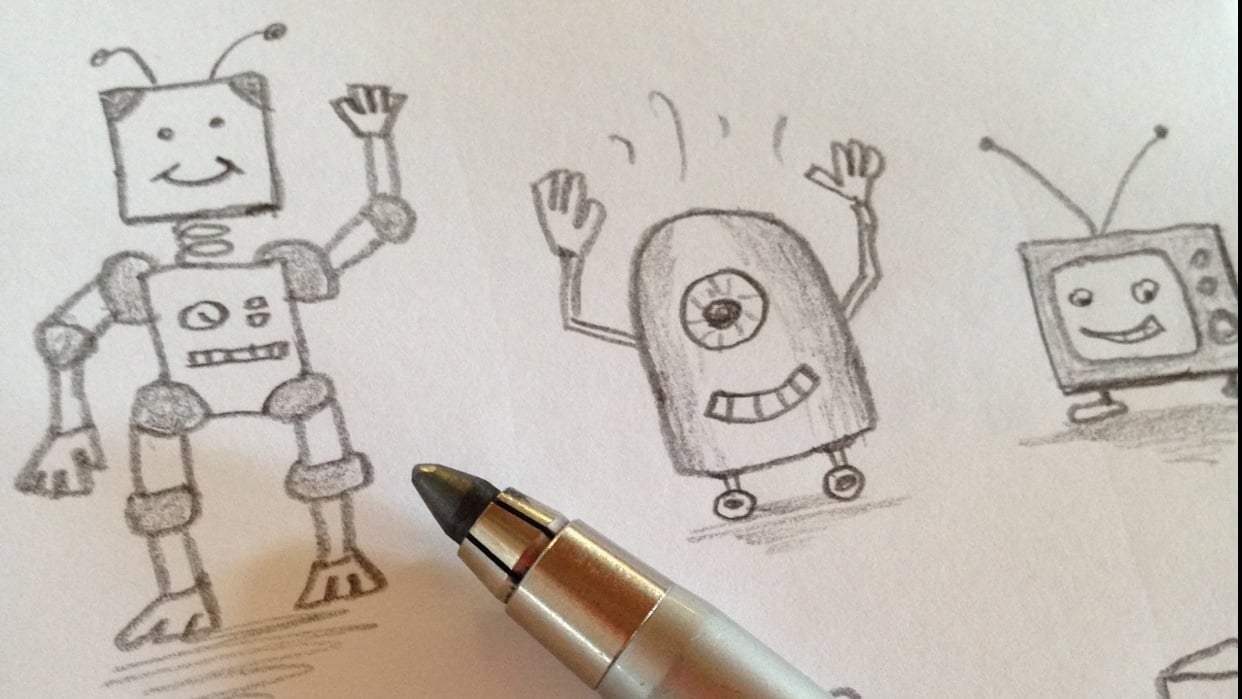 100 Robots | Skillshare Student Project