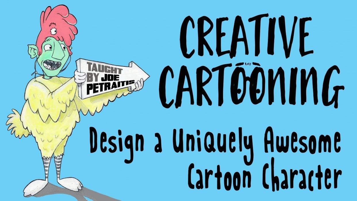 Designing a Unique Cartoon Character | Skillshare Student Project