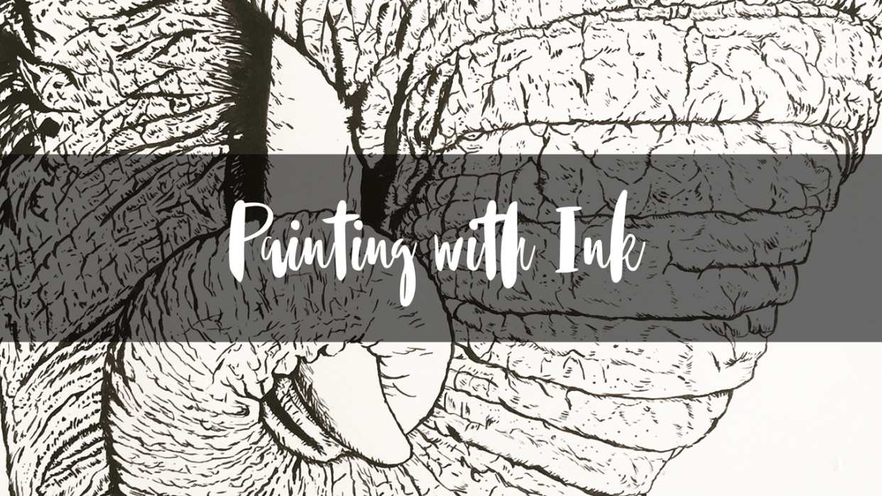 Painting With Ink: My first class | Skillshare Student Project