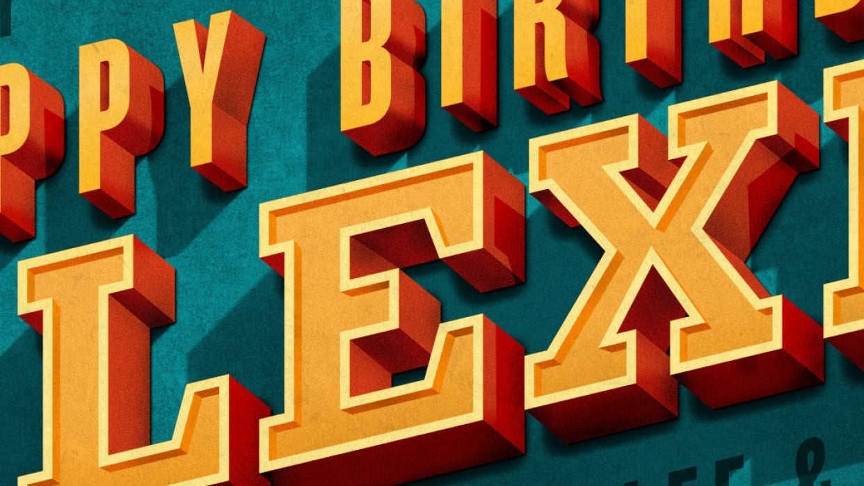 Lexi s 13th Birthday Card Skillshare Student Project lexi-s-13th-birthday-card-skillshare-student-project