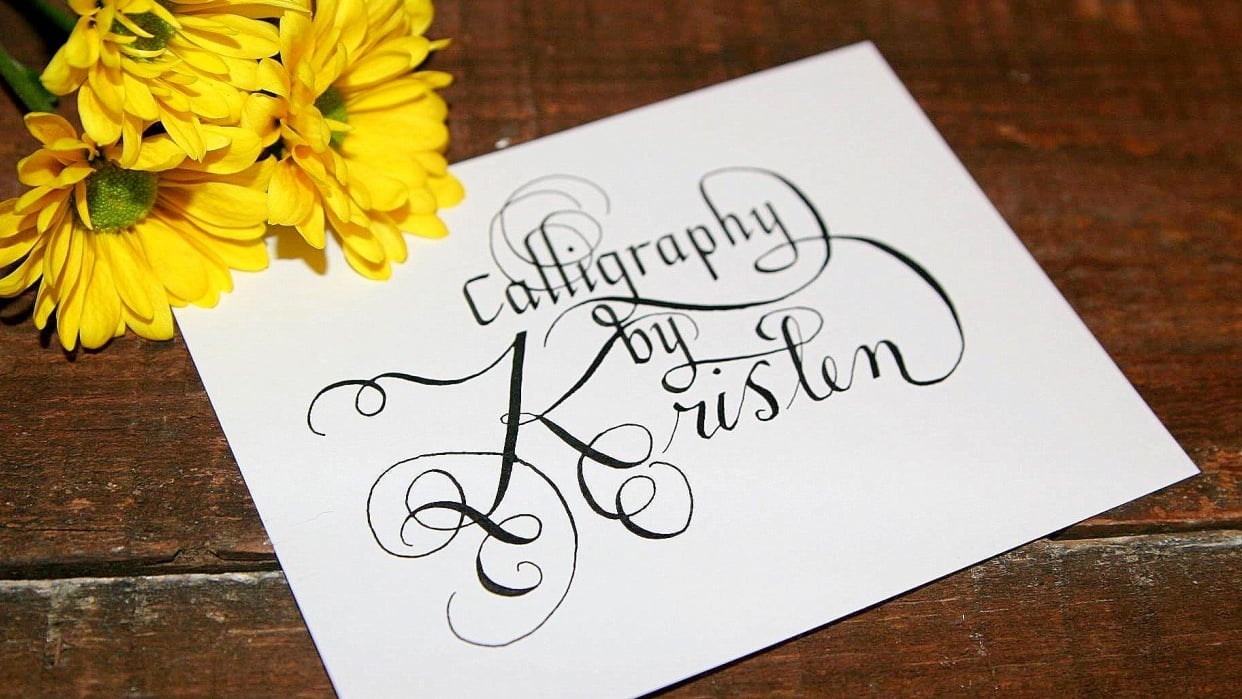 Calligraphy by Kristen | Skillshare Student Project