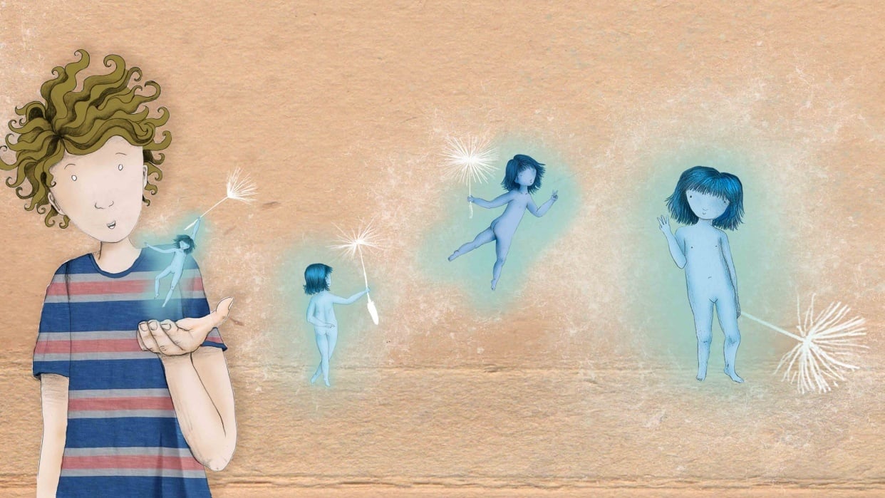 "You have three wishes, said the fairy." image without alteration ...