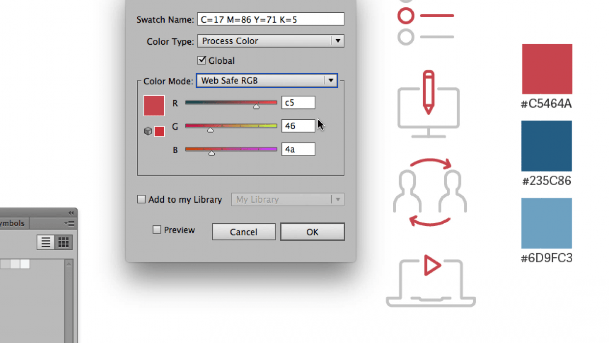 Global Colors for Two Tone Icons | Skillshare Student Project