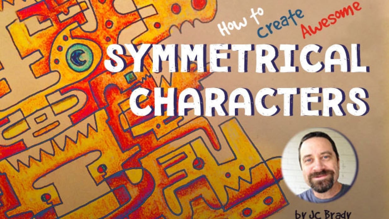 How to Create Awesome Symmetrical Characters | Skillshare Student Project