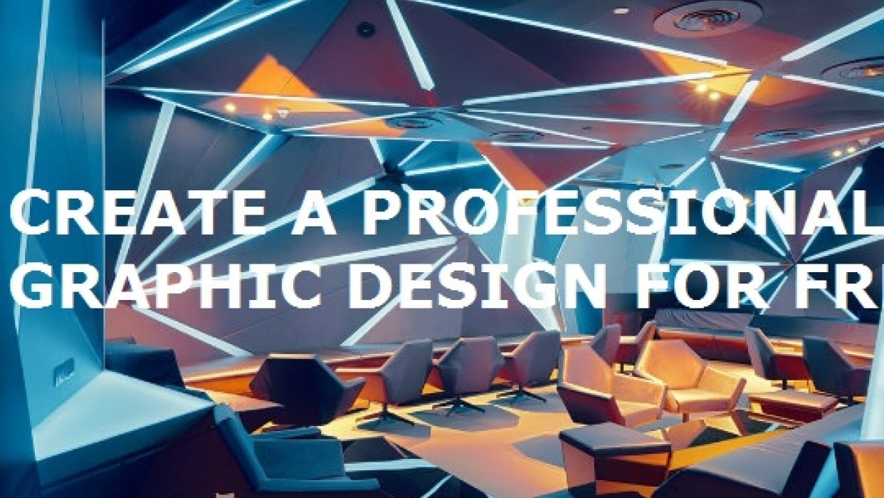 CREATE A PROFESSIONAL GRAPHIC DESIGN FOR FREE | Skillshare Student Project