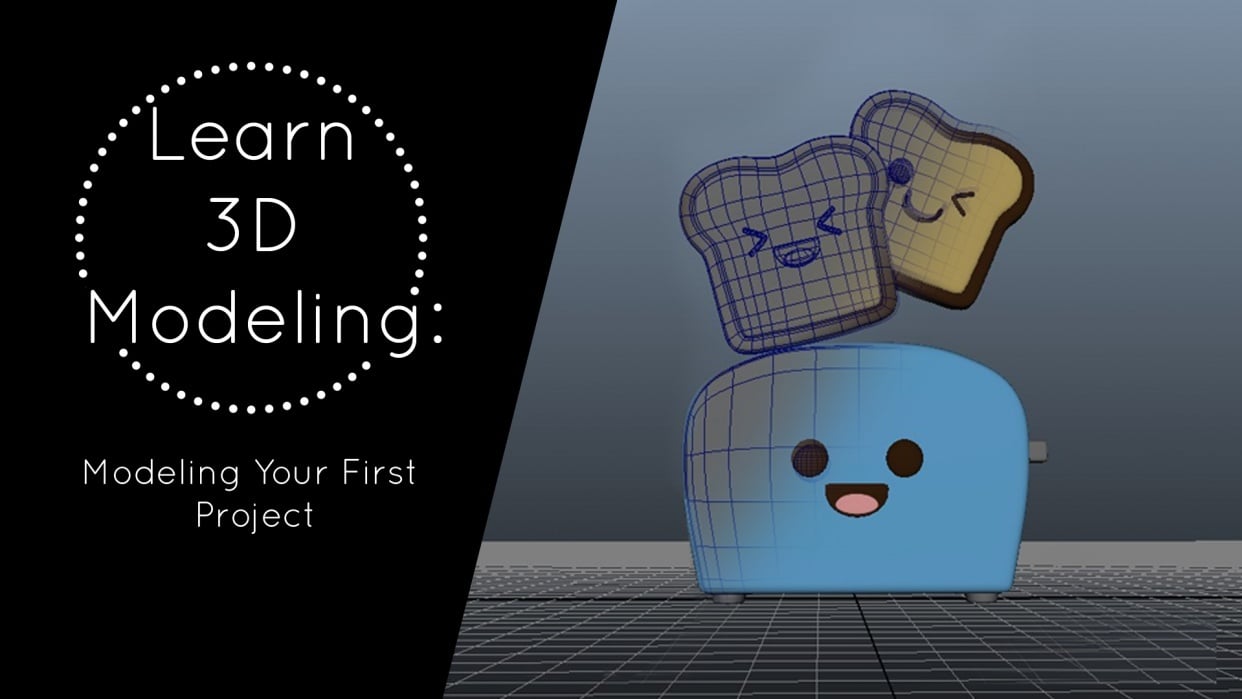 Learn 3D Modeling: Modeling Your First Project | Skillshare Student Project
