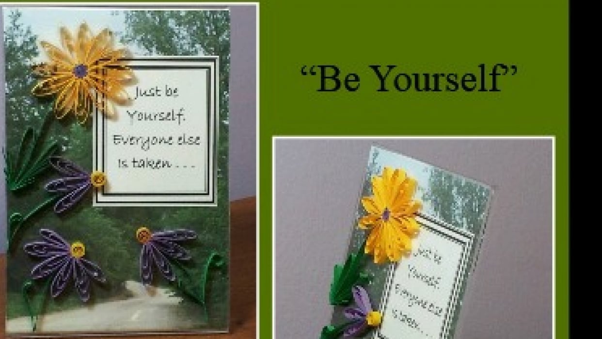 Be yourself.... | Skillshare Student Project