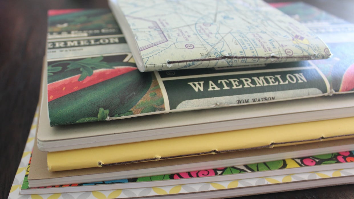 HOW TO MAKE A SADDLE STITCH JOURNAL | Skillshare Student Project