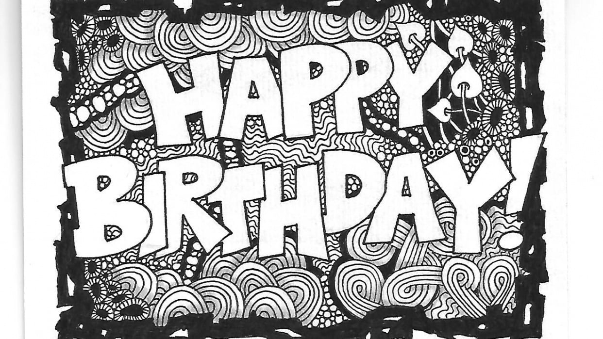 Doodle your first greeting card | Skillshare Student Project Doodle your first greeting card | Skillshare Student Project