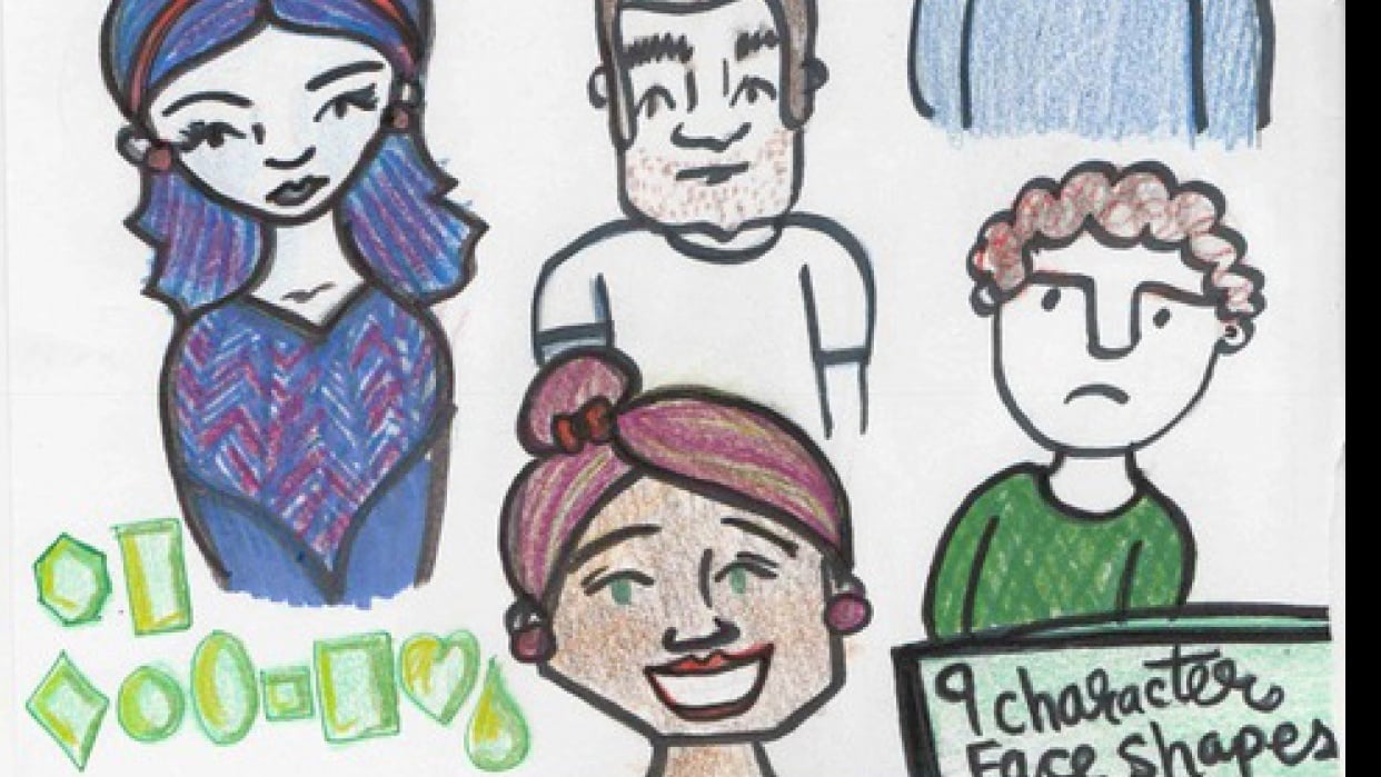 Character Face Shape Study | Skillshare Student Project