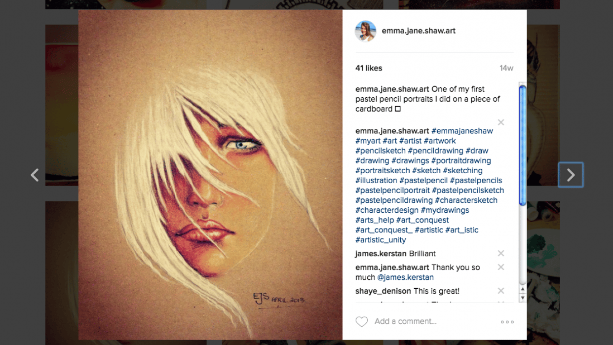 My Instagram Profile Before And After Skillshare Student Project