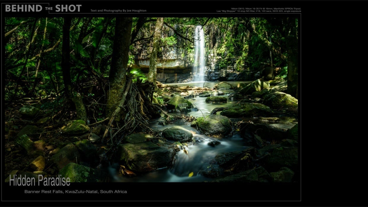 Behind the shot 2 - Hidden Paradise - Banners Rest Falls | Skillshare ...