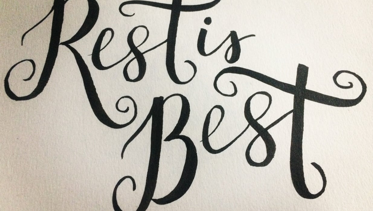 Rest is Best | Skillshare Student Project