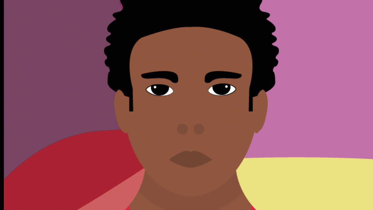 Pen Tool Face - Donald Glover Inspired | Skillshare Student Project