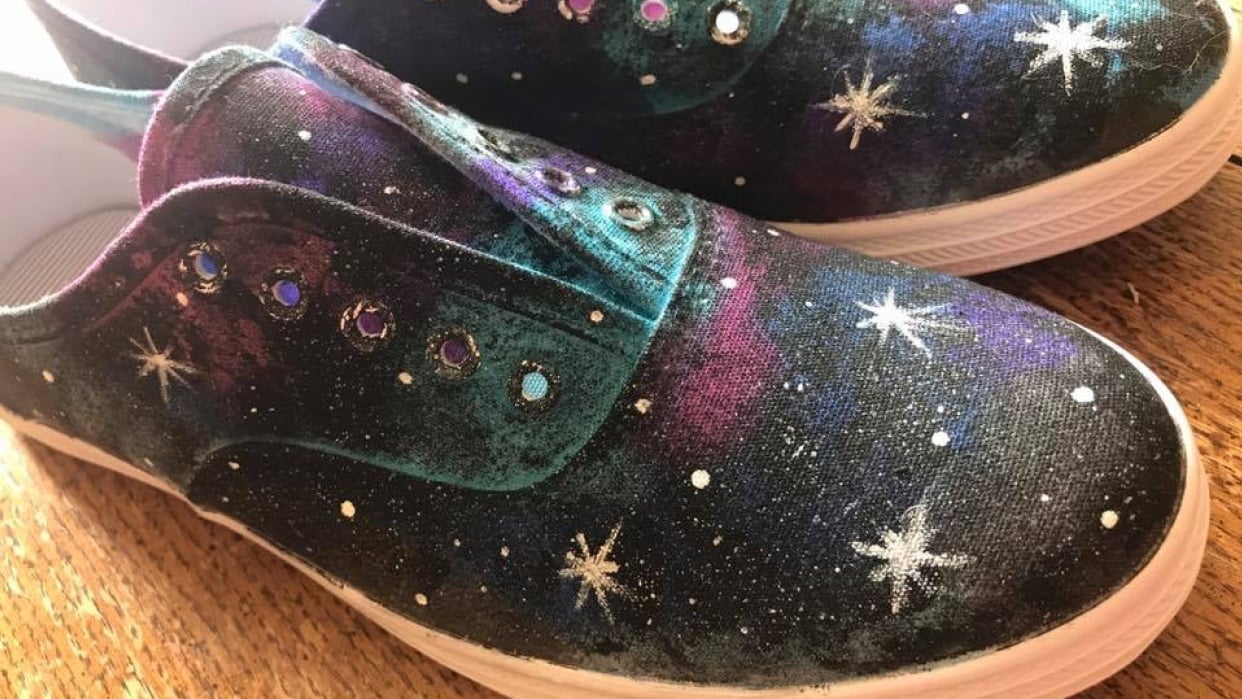 Galaxy Shoes | Skillshare Student Project