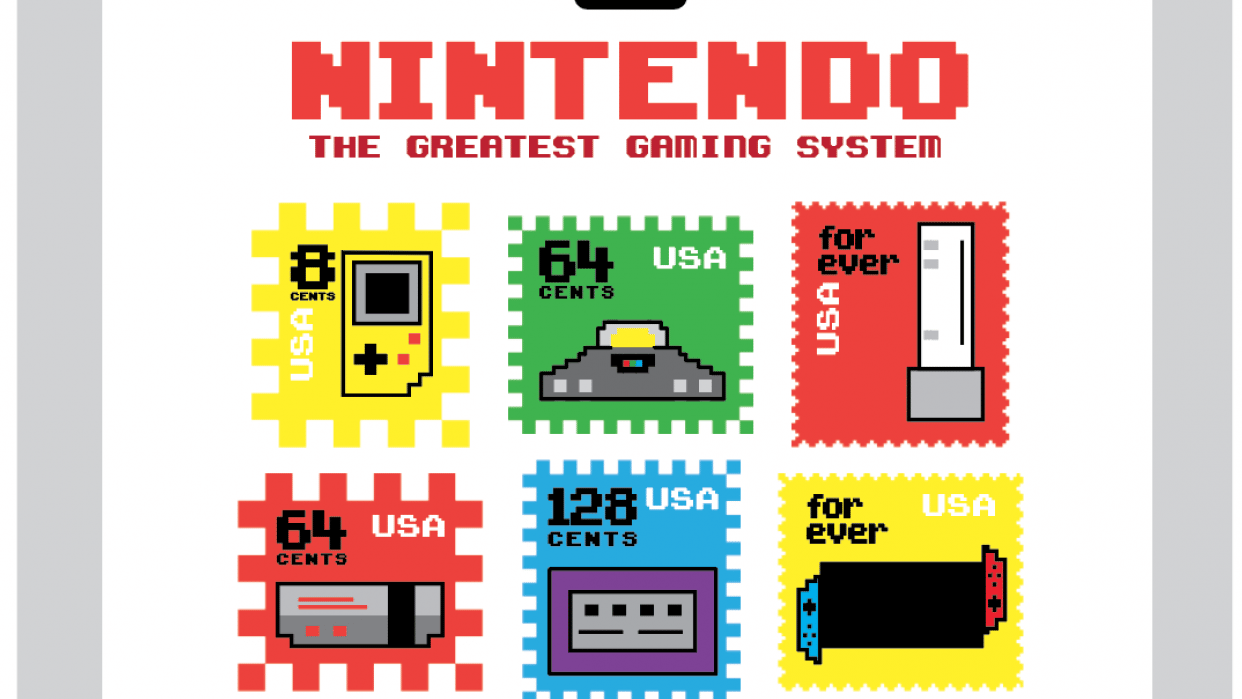Nintendo Stamps | Skillshare Student Project